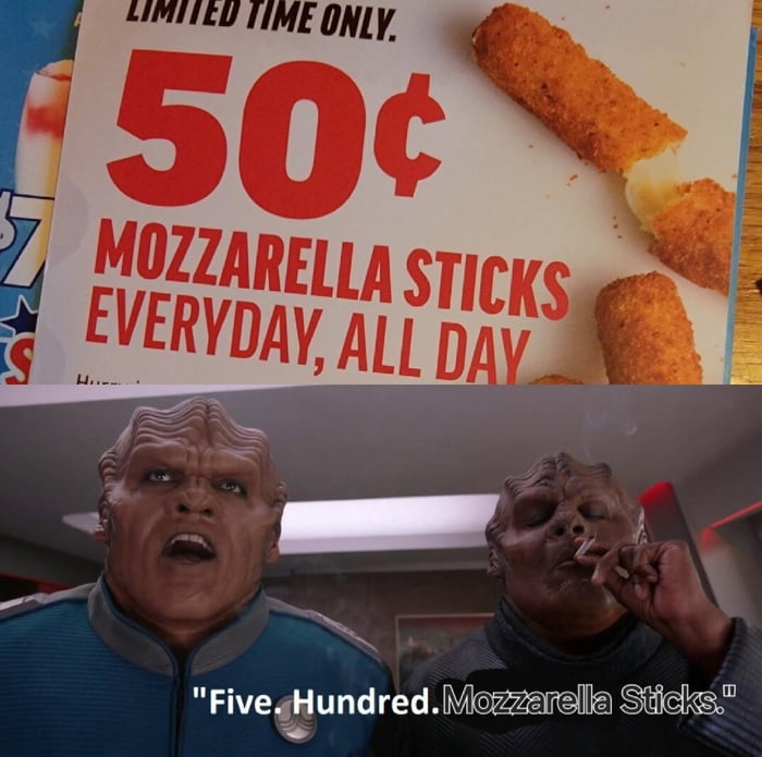 500 Garlic bread sticks please! - 9GAG