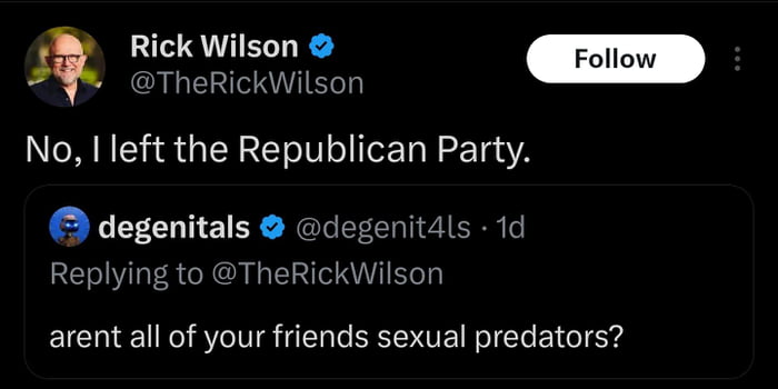 Ladies and Gentleman, Mr Rick Wilson! - 9GAG