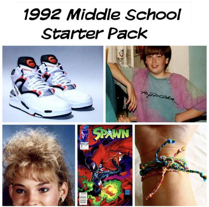 1992 Middle School Starter Pack - 9GAG