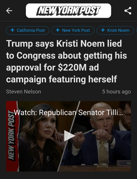 Best Funny kristi noem Memes - 9GAG