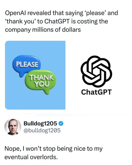 Best Funny politeness cost Memes - 9GAG