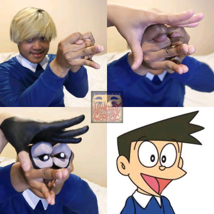 Suneo, Doraemon. Low cost cosplay - 9GAG