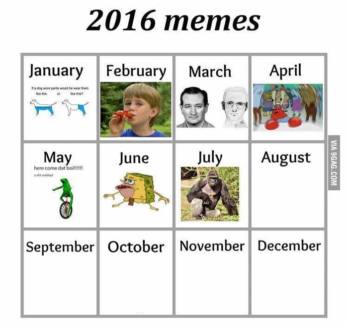 2016 Memes - 9GAG