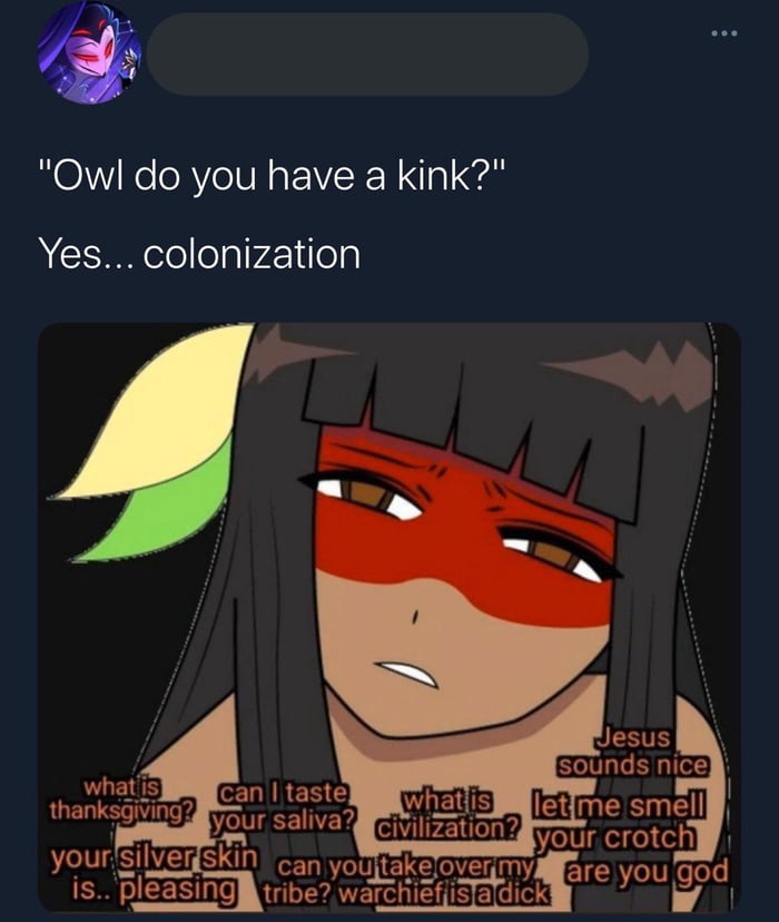 Colonization kink??? - 9GAG