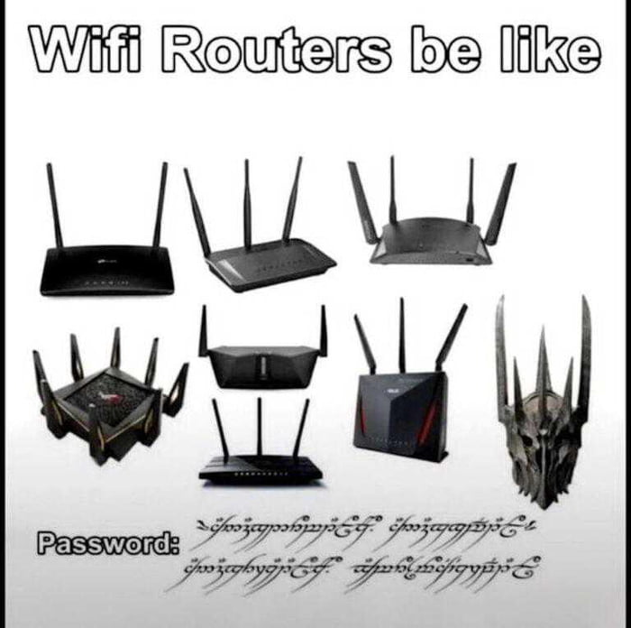 WiFi Routers be like - 9GAG