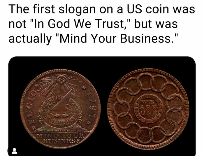 America made its first coin in 1787. This penny didn't bear the face of ...