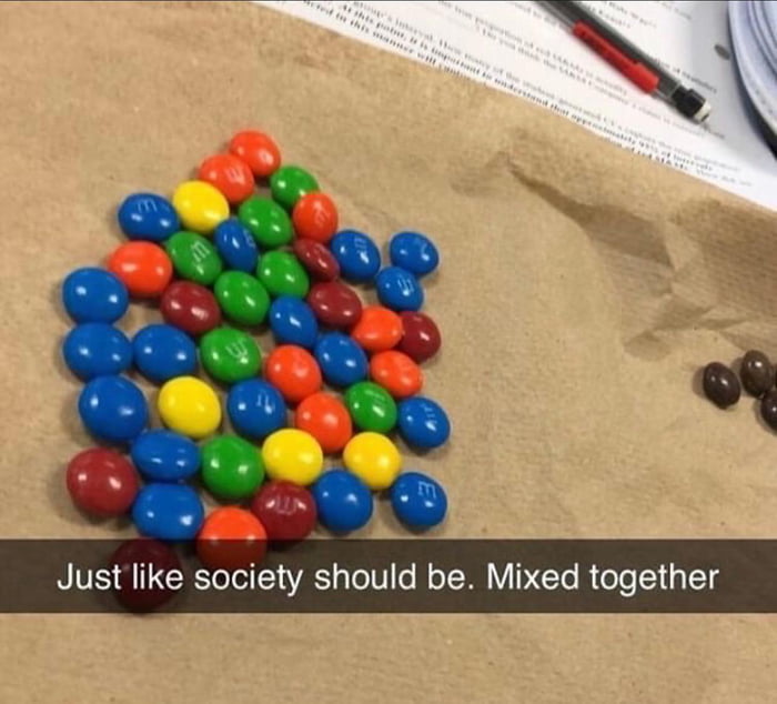 Not quite mixed together - 9GAG