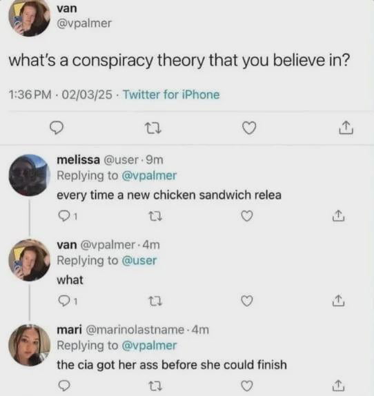 Conspiracy theories are getting spicy - 9GAG
