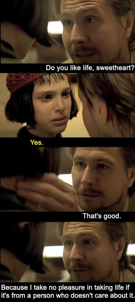 Best Funny leon the professional Memes - 9GAG