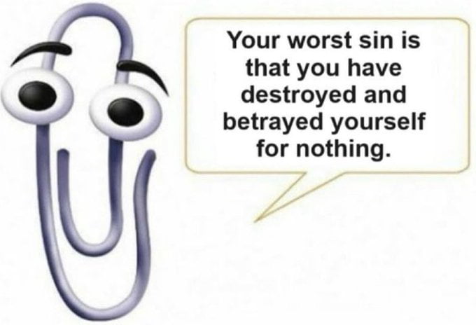 Clippy knows - 9GAG