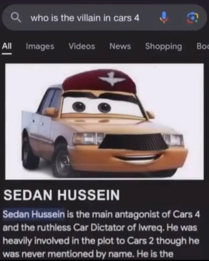 Sedan Hussein - 9GAG