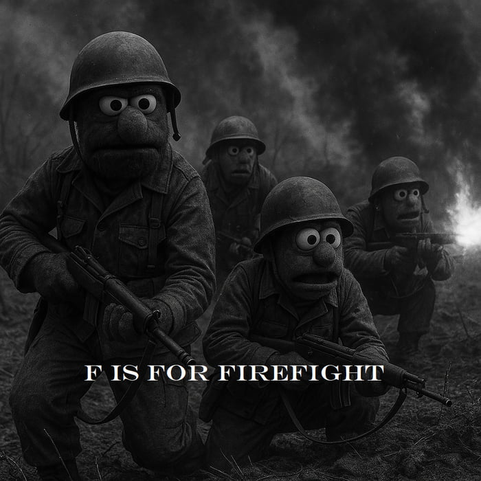 F is for Firefight - 9GAG