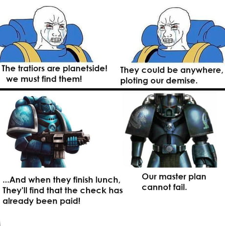 Best Funny alpha legion Memes - 9GAG