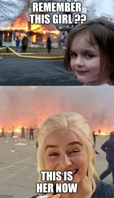 Funny Disaster Girl Memes Disaster Girl Sells Original Meme For