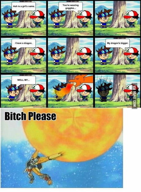 Digimon Pokemon Meme