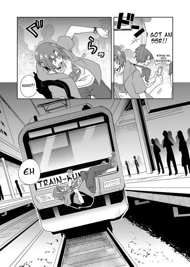 Nothing to see here. Just Train-kun, cousin of Truck-kun, doing his job. Move along people. - 9GAG