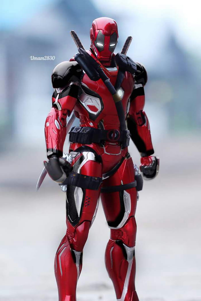 Wade: Tony check out what I got. Tony:Wha- Oh f**k. - 9GAG