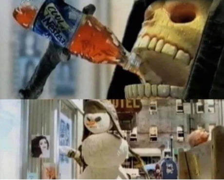 Nestea Iced Tea Snowman