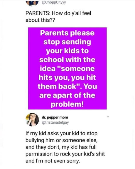 Someone Hitting Someone Else