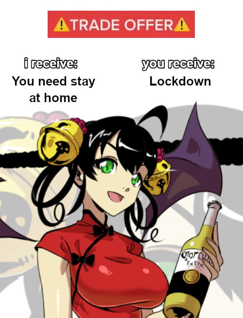 Trade offer for lockdown enjoyer - 9GAG