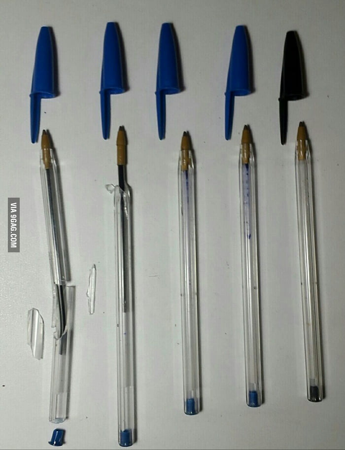 To the person who posted a picture of an empty bic pen - 9GAG