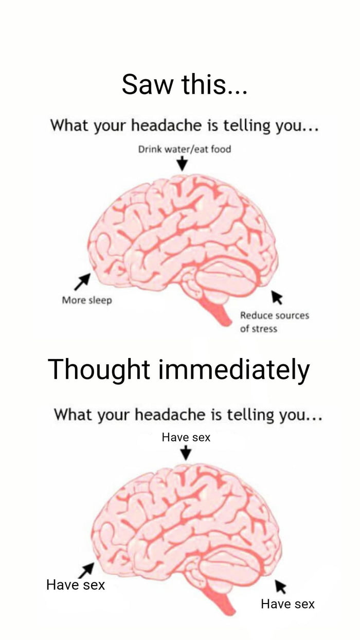 When your girlfriend has a headache... - 9GAG