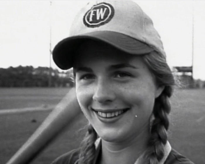Dorothy Schroeder, the only All-American Girls Professional Baseball ...