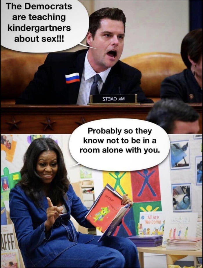 Pedophile Gaetz - 9GAG