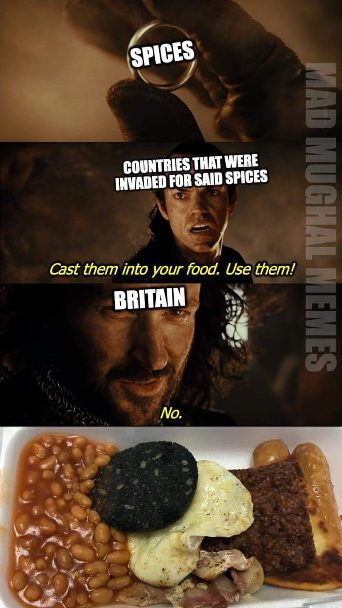 Fockin 'ell, bruv, did you have me fold space for some fockin' beans ...