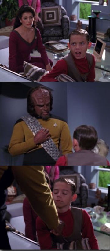 WORF "The Marla Aster I knew and honored is not in this room. Nor does ...