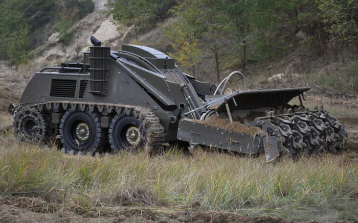 Slovakia will donate two Božena 5 - unmanned mine clearing vehicle ...