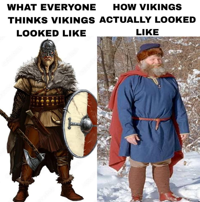 Real vs fictional Vikings - 9GAG