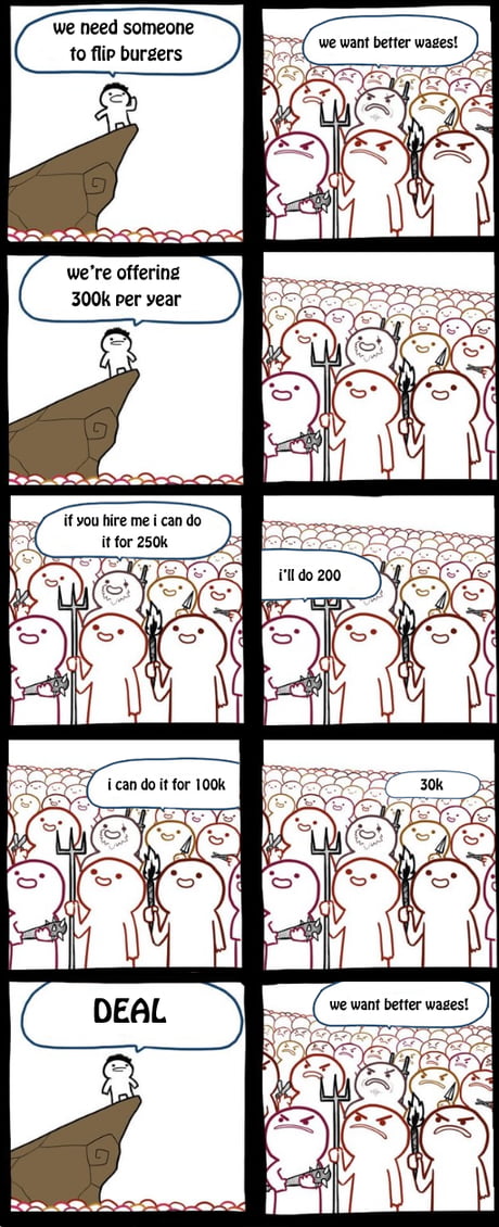 Best Funny minimum wage Memes - 9GAG