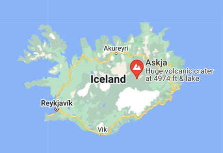 Askja Map