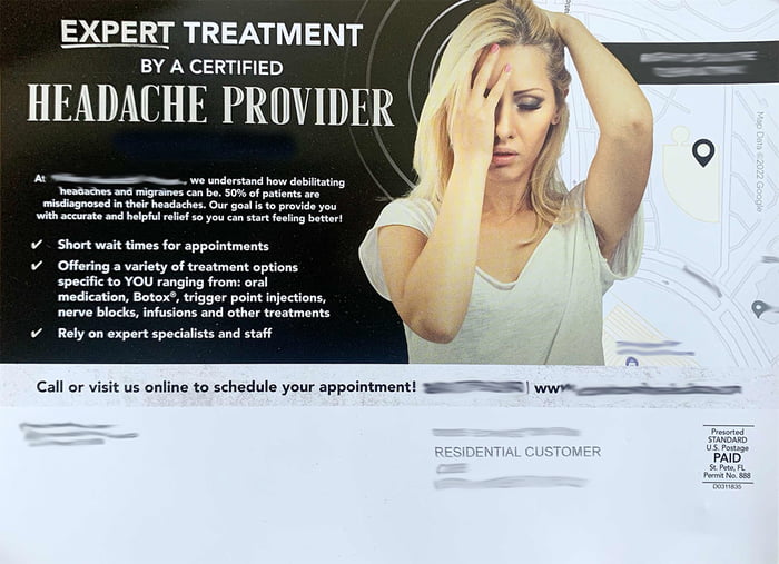 Why waste your time with an AMATEUR headache provider? - 9GAG