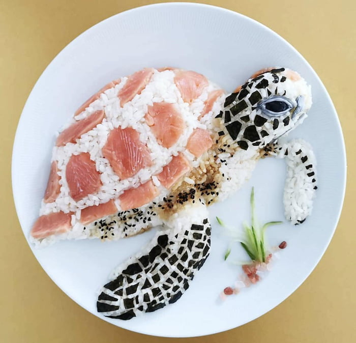 Artistic seafood for kid - 9GAG