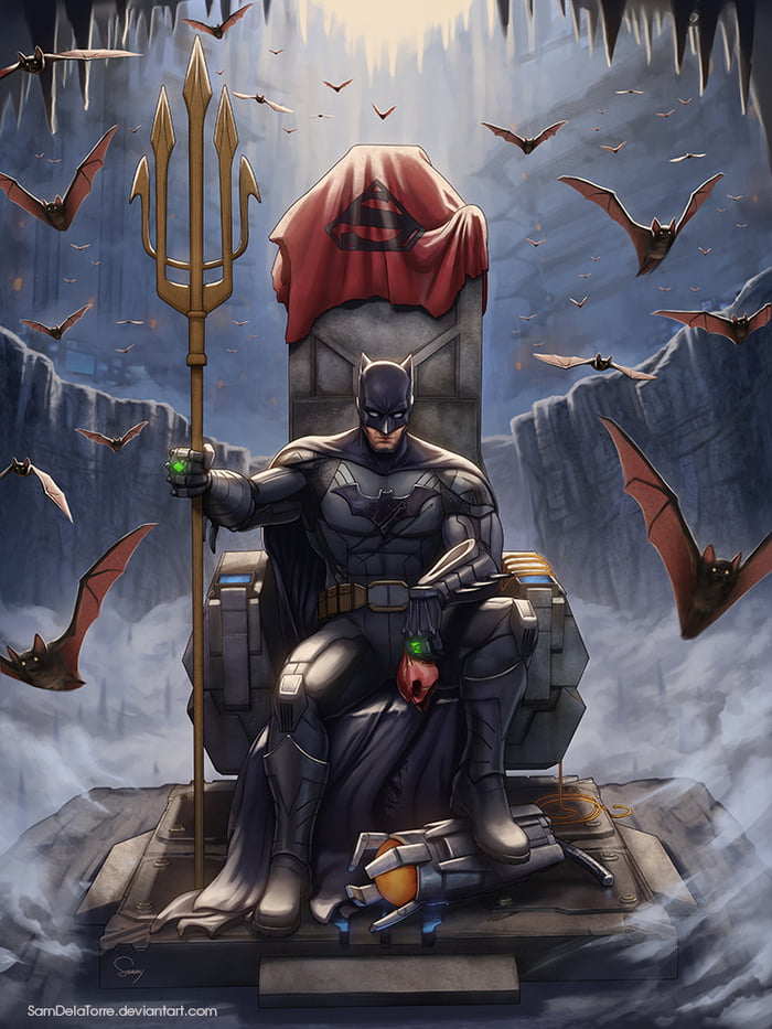 Batman: Contingency Plan art by SamDelaTorre based on sculpt by David ...
