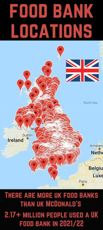 Why does the sixth-largest economy need so many food banks? - 9GAG