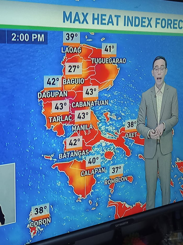 Extreme heat in philippines - 9GAG