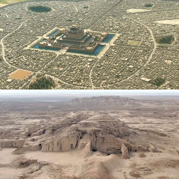 Sumerian city of Uruk, established around 4500 BCE. - 9GAG