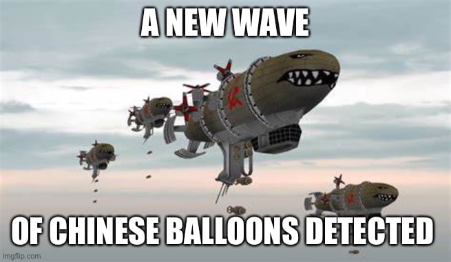 More Chinese balloons - 9GAG