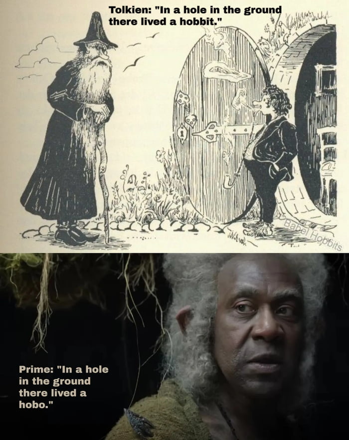Hobo=Hobbit - 9GAG