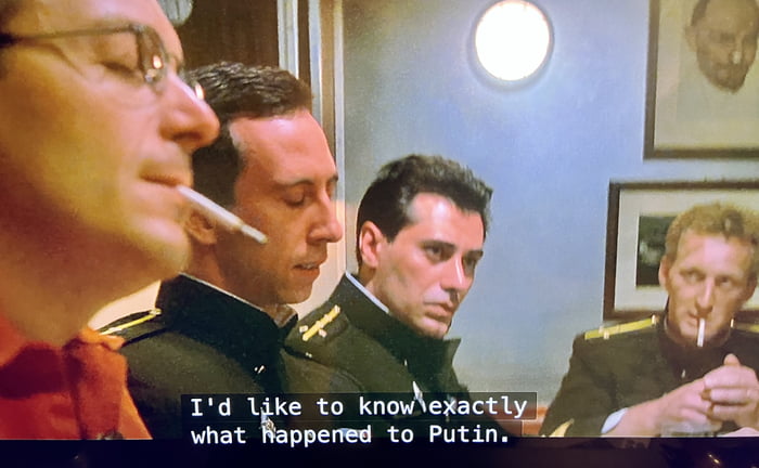 Watching “Hunt for the Red October”. Apparently, the name of the guy ...