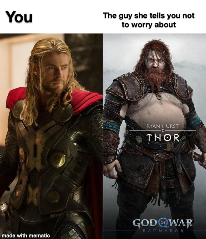 GoW Thor is officially the coolest Thor design ever and you cannot ...