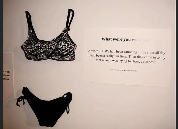  What Were You Wearing Exhibition Shows What Victims Of Rape Were 