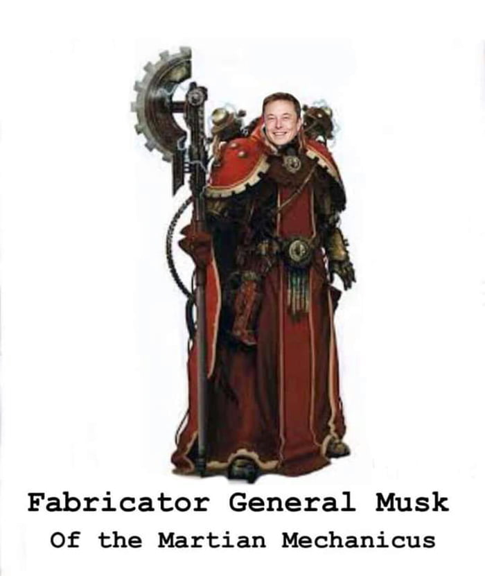 Potrait of the first Fabricator General of Mars 443.334M27 (colorised ...