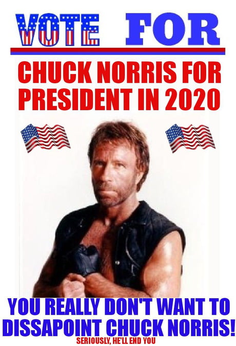 Chuck Norris For President 2022