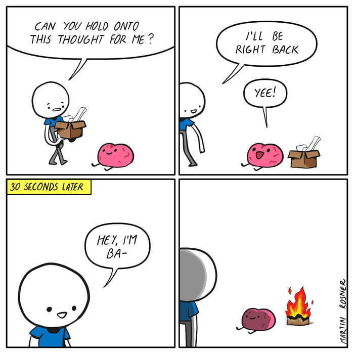 Short term memory - 9GAG