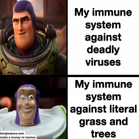 Funny Immune System Cartoon