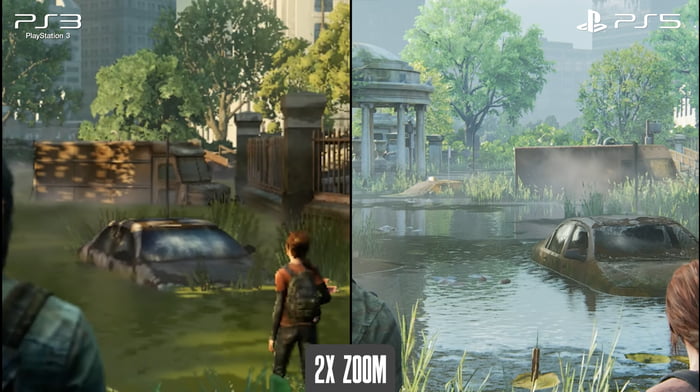 PS3 vs PS5 TLoU - 9GAG